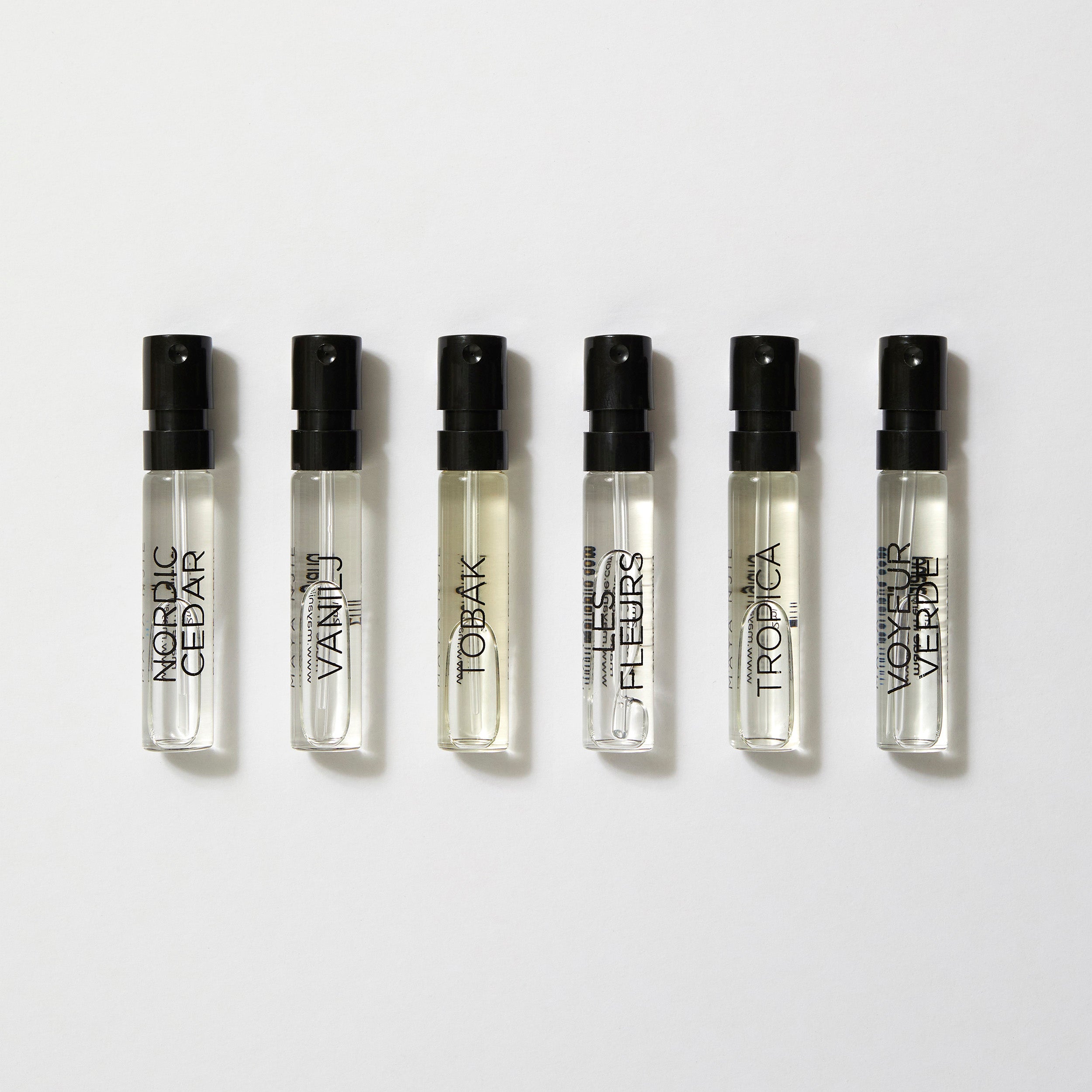 Maya Njie Discovery Set | 6-Scent Collection of Signature Eau de Parfums – ZGO Perfumery